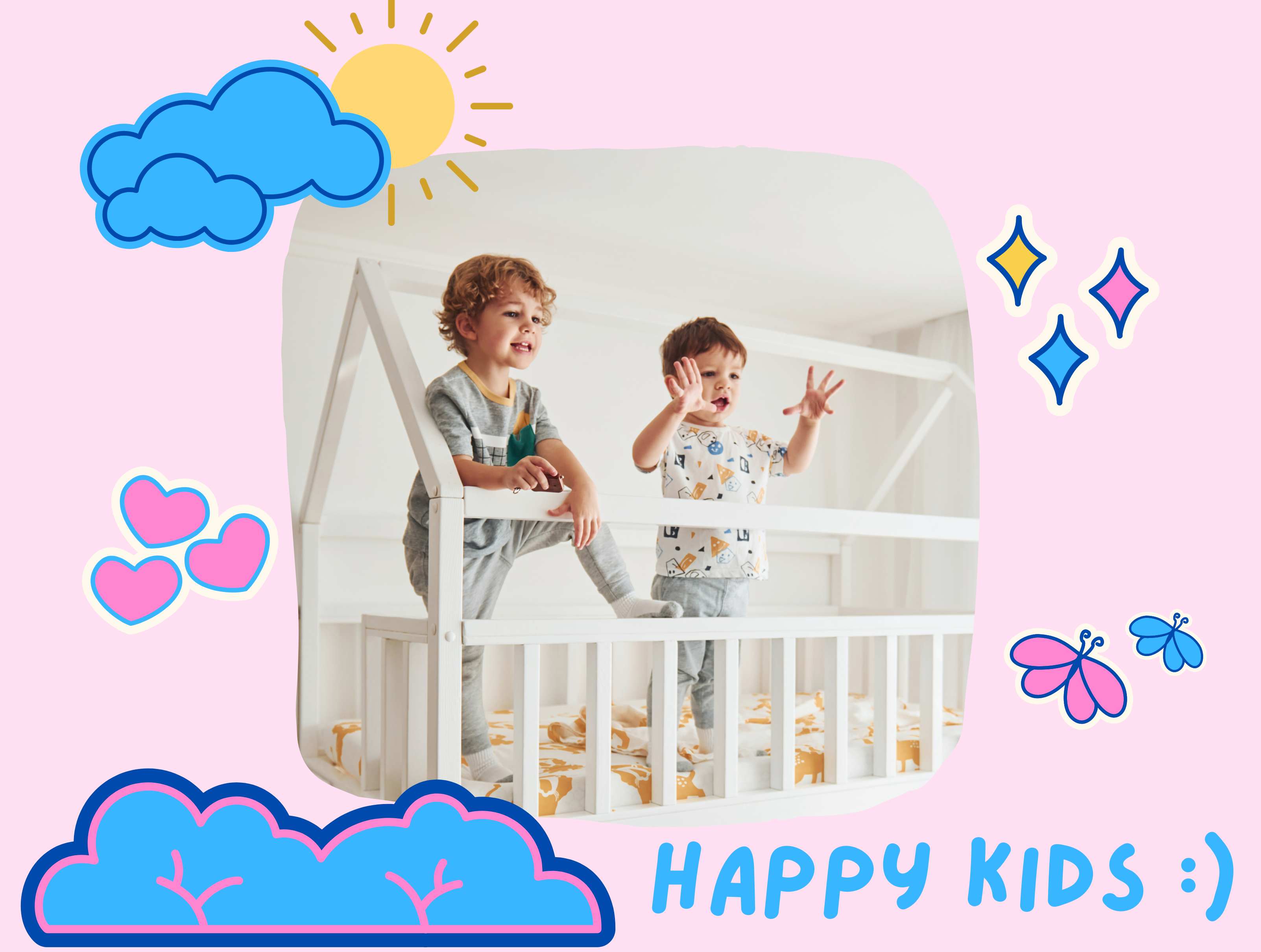 Детски Монтесори Легла-Къщички от Kindy.bg